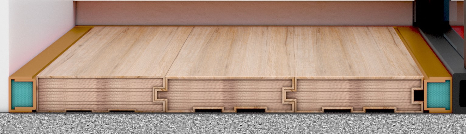 Floor Trim Systems | Floor Expansion Joint | Expansion Gap Filler